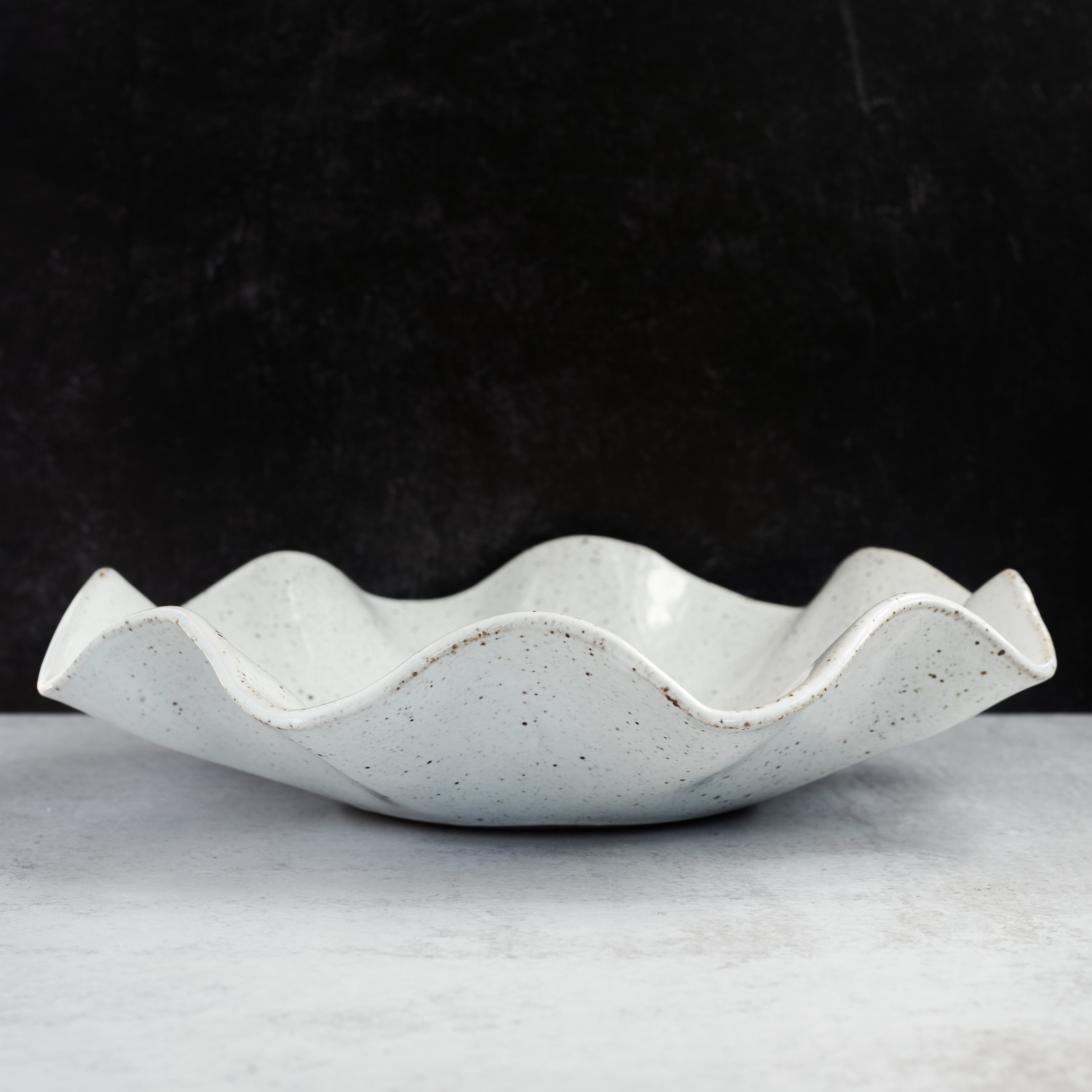 Wave Serving Bowl – livingwareceramics